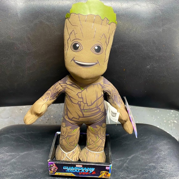 Marvel | Toys | Rare Groot Plush Doll New In Box | Poshmark